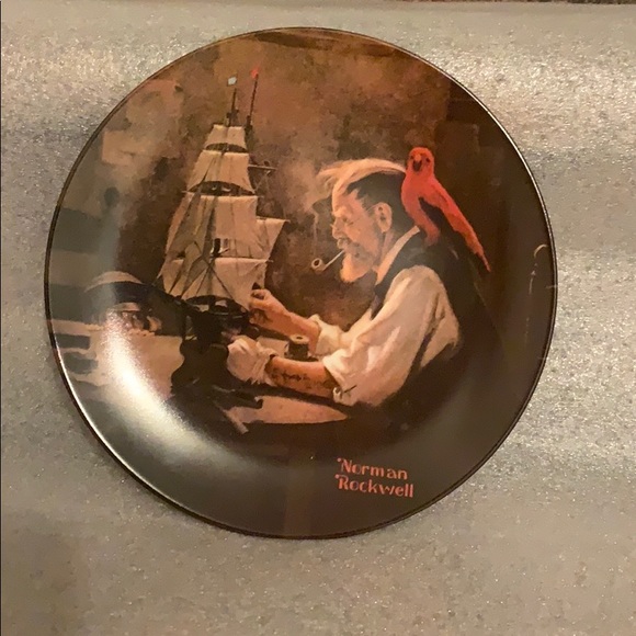 Knowles | Accents | Norman Rockwell Plate The Ship Builder | Poshmark